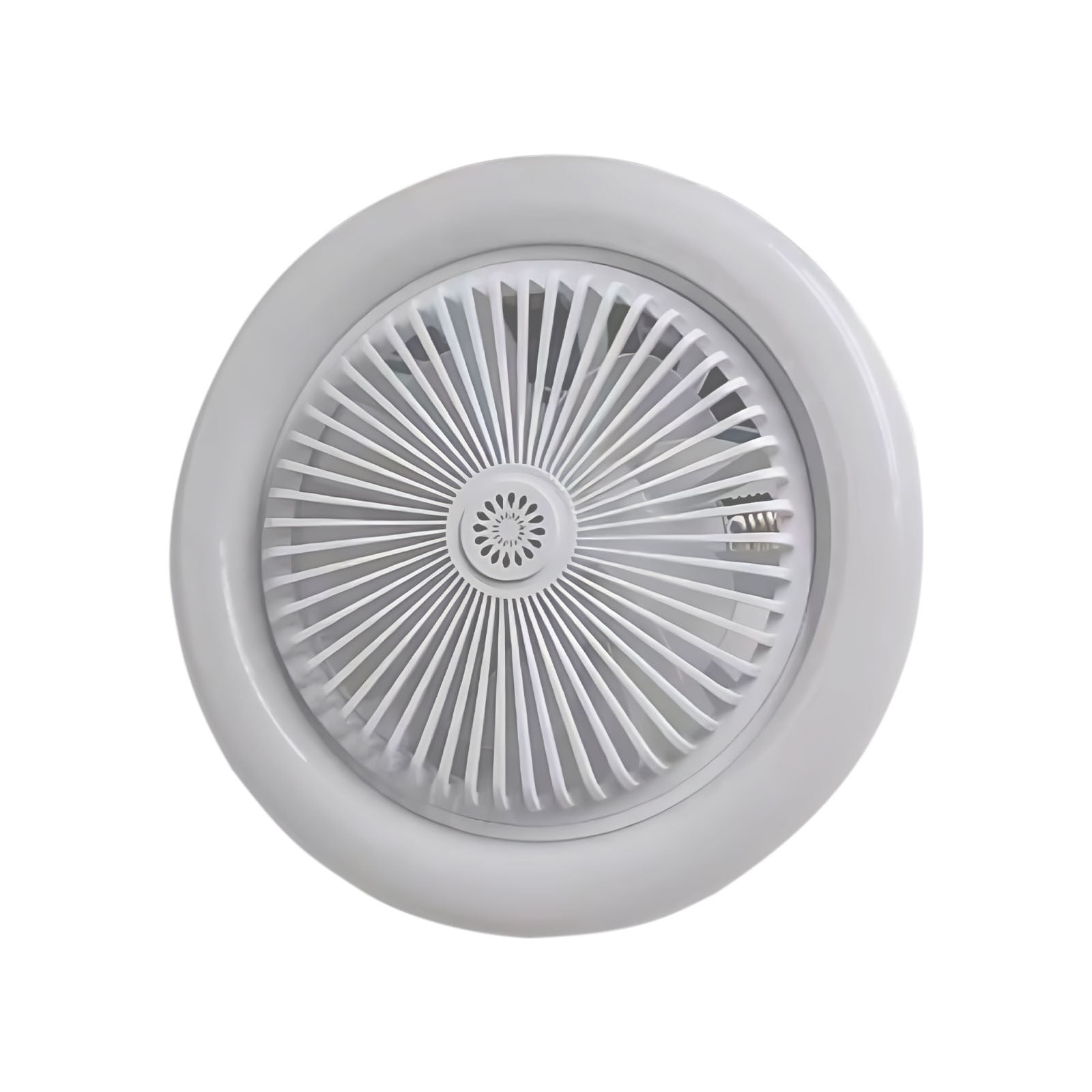 Diceymbol E27 Screw-in Fan Light, 30W 3-Gear Wind & Light, Remote ...