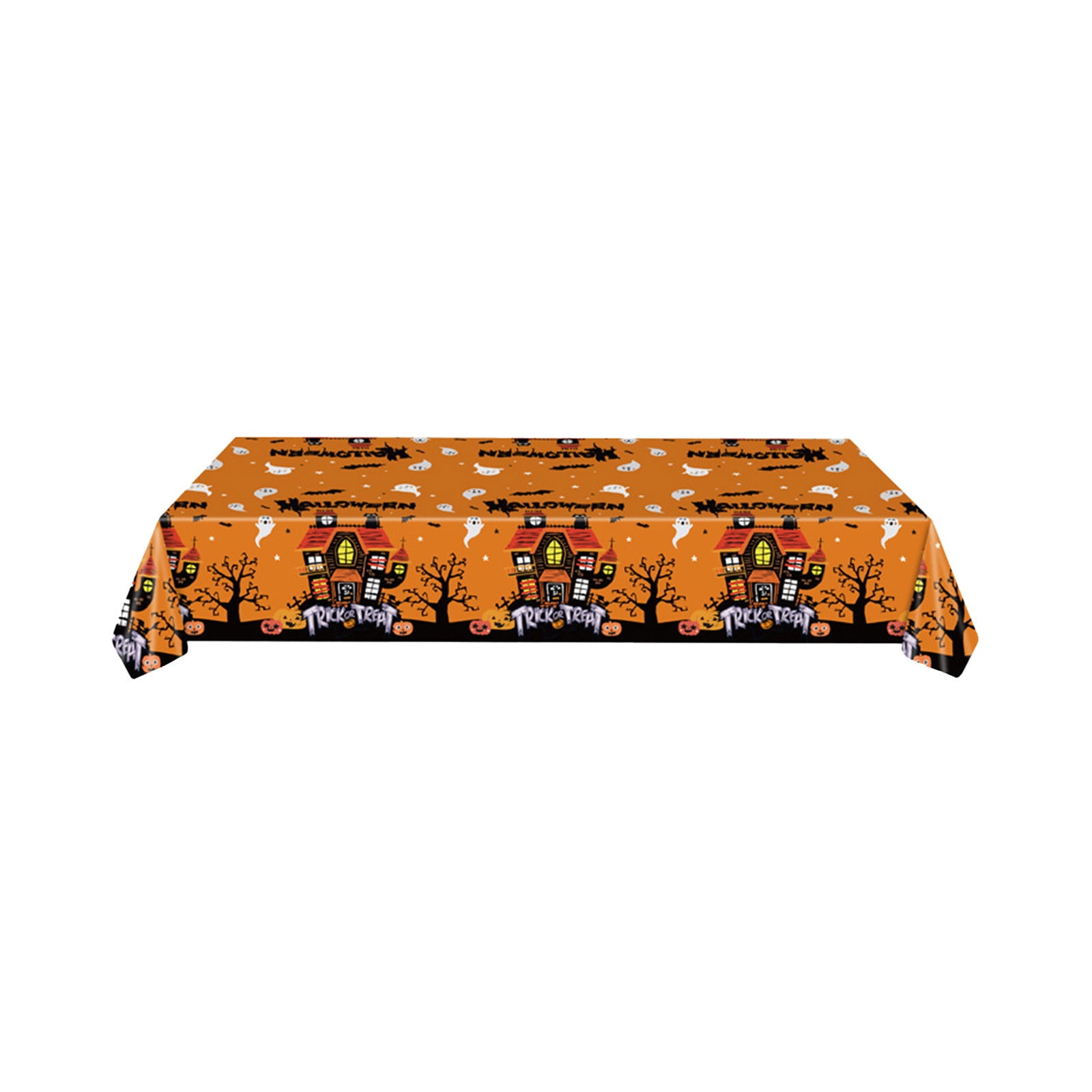 Diceymbol Halloween Disposable Tablecloth 54x108 Inch Jumbo Plastic ...
