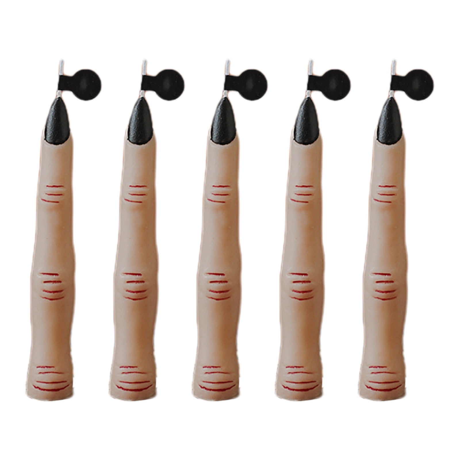 Diceymbol Halloween Finger Candles 5-Pack Realistic Soy Wax Finger ...