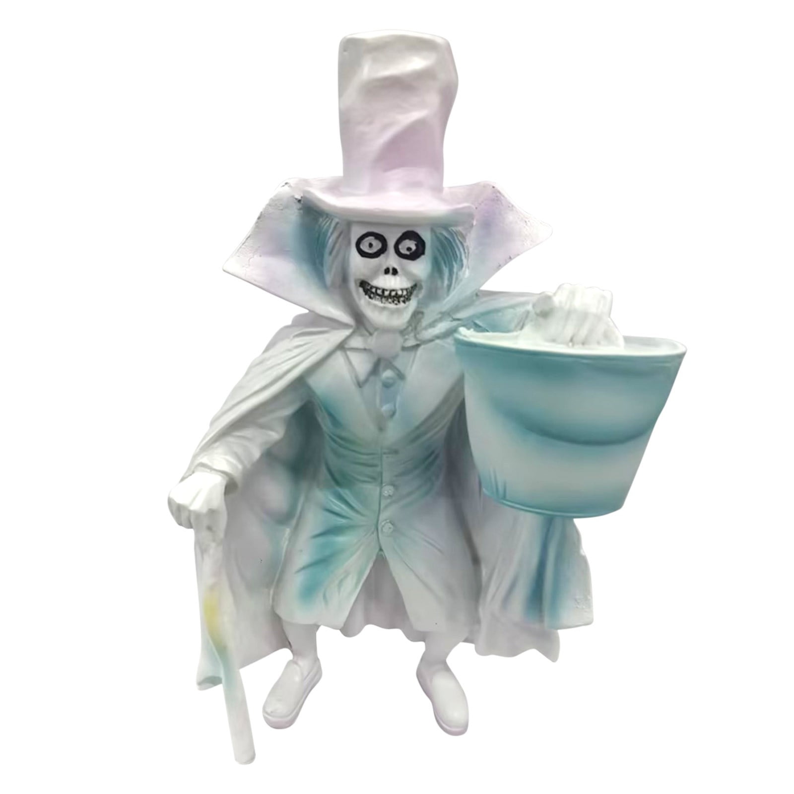 Diceymbol Haunted Mansion Hatbox Ornament 7" Light-Up Halloween Decor ...