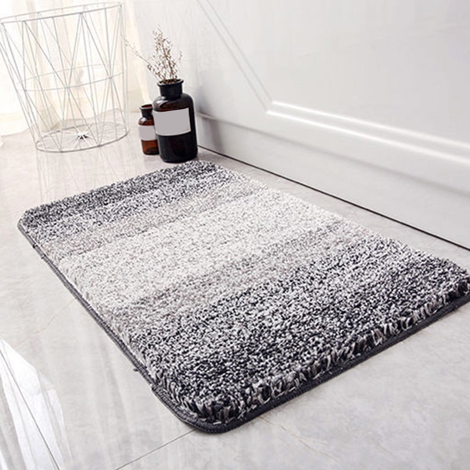 Diceymbol Indoor Door Mat Non Slip Absorbent Dirt Trapper Entrance Mat ...