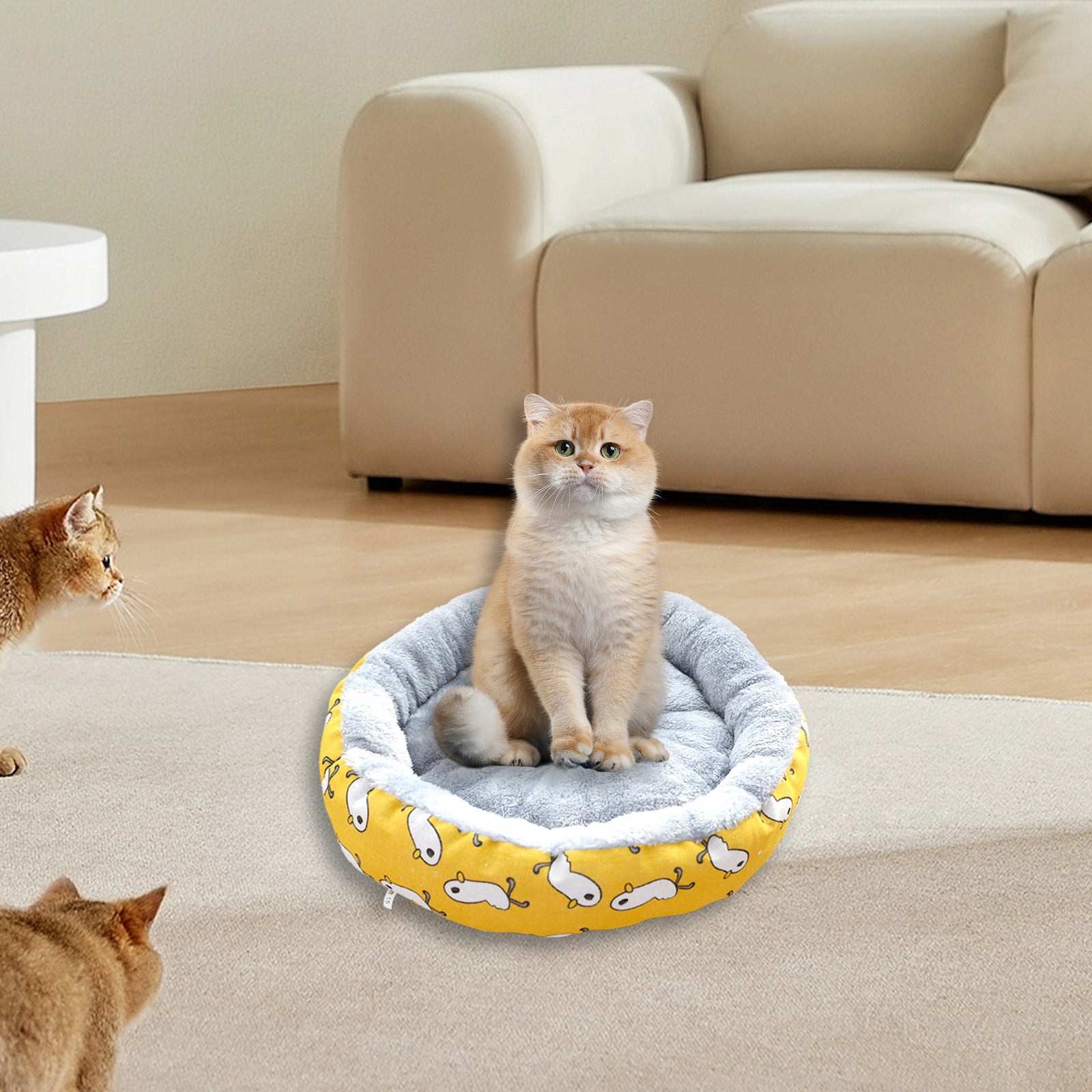 Diceymbol Pet Small Dog Medium Kennel Carrier Round Comfortable And ...