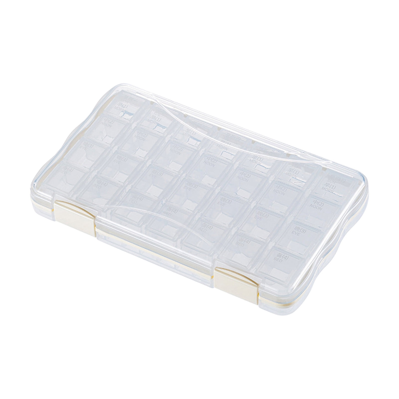 Diceymbol Pills Storage Box For Morning Afternoon And Evening Packaging ...