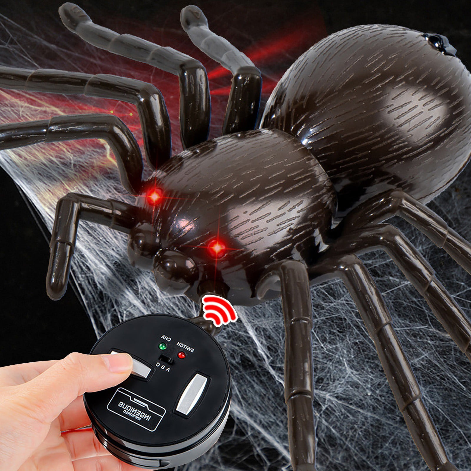 Diceymbol Wireless Remote Control Tarantula Spider, Realistic RC Insect ...