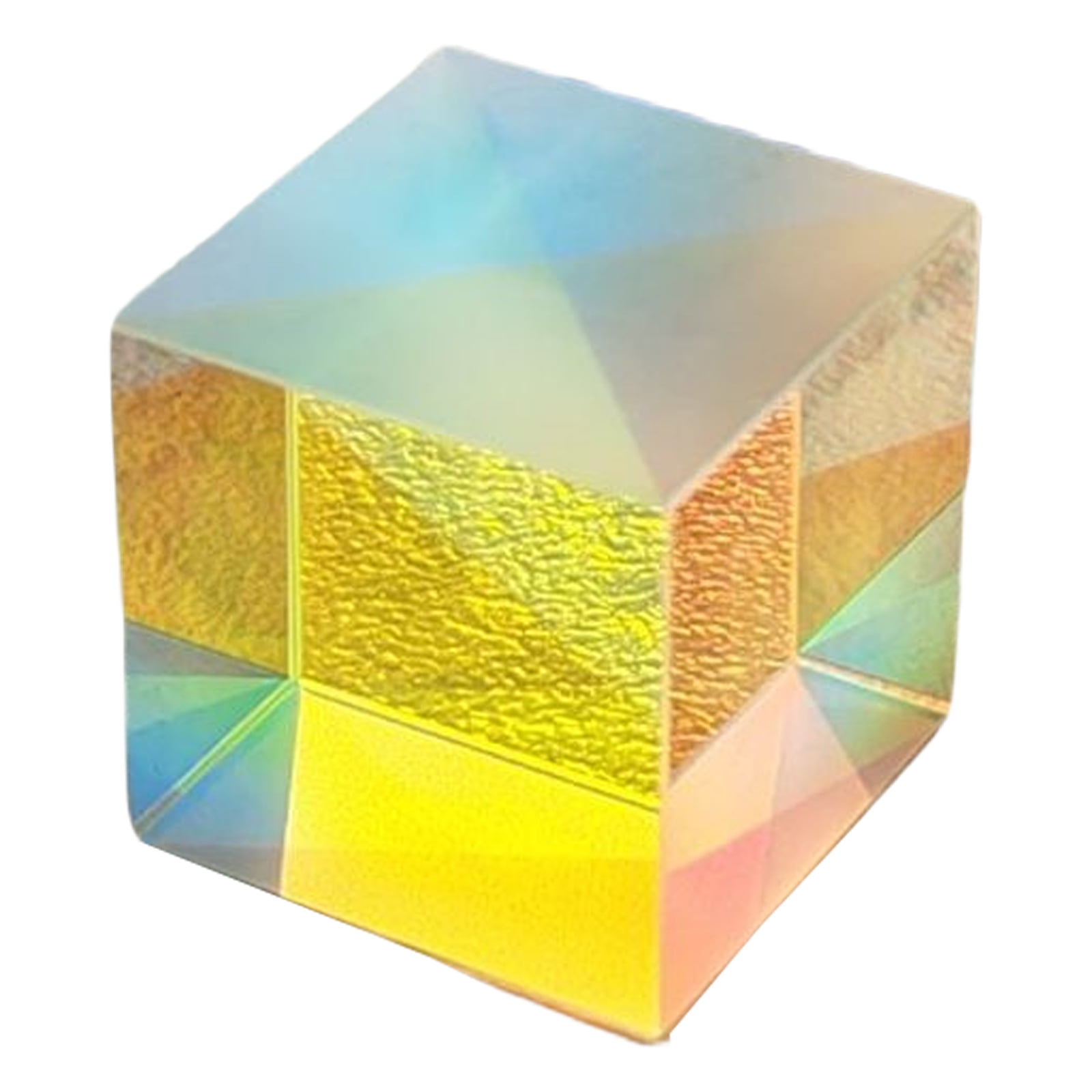 Dichroic Glass X Cubes Optical Table Ornaments Children Toy for ...