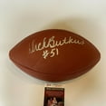 Dick Butkus #51 Signed Wilson Official NFL Football JSA - Walmart.com