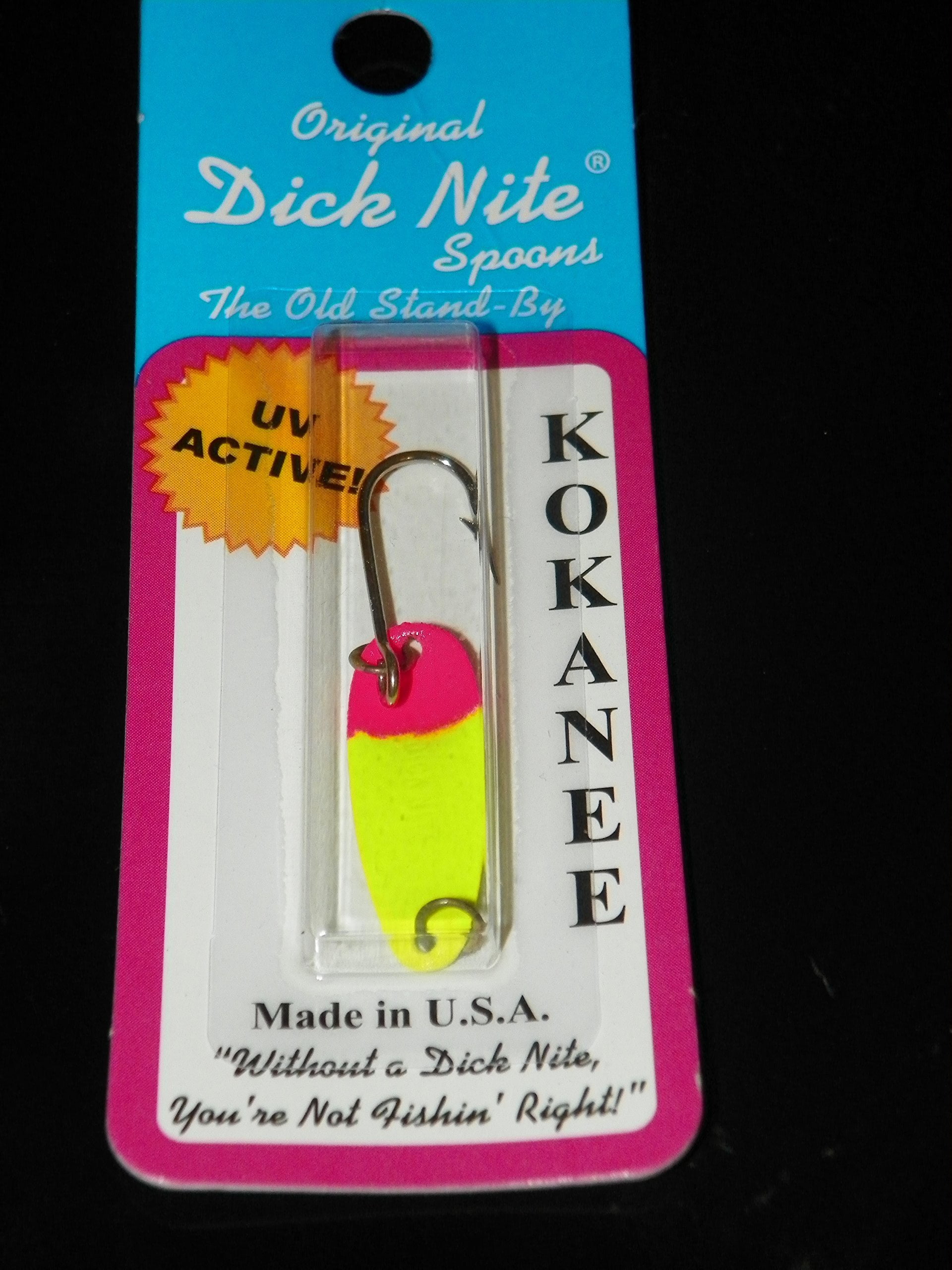 Dick Nite Spoons #1 Kokanee Uv Hot Pk / Pearl Fishing Products ...