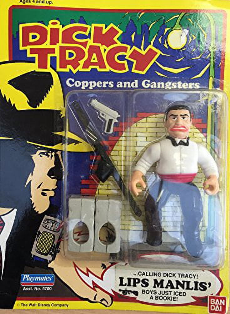 Dick Tracy Coppers and Gangsters Lips Manlis Action Figure - Walmart.com