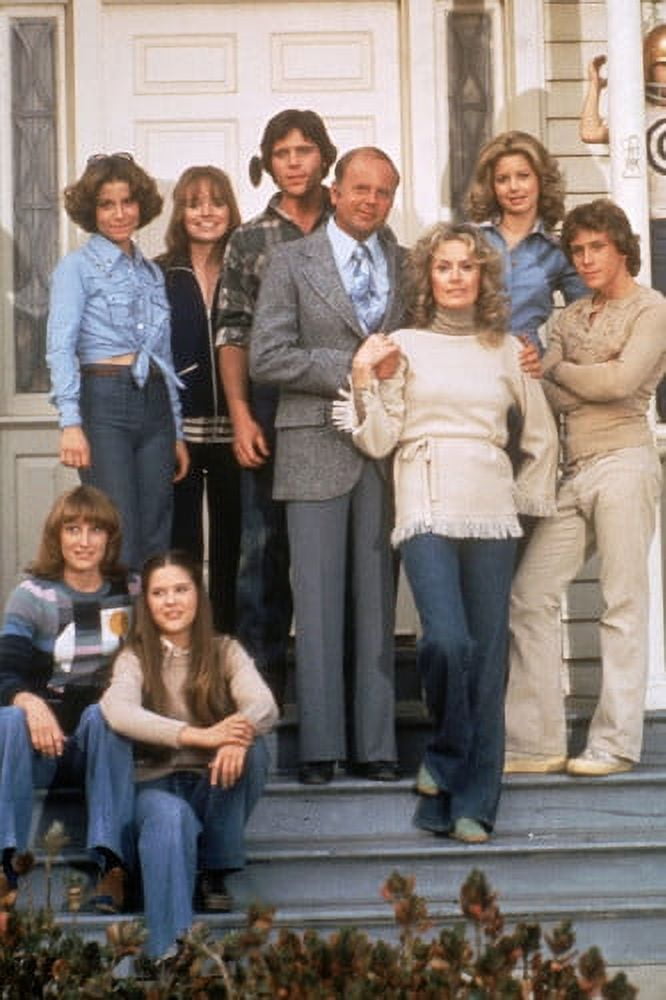 Dick Van Patten and Lani O'Grady and Willie Aames in Eight Is Enough ...