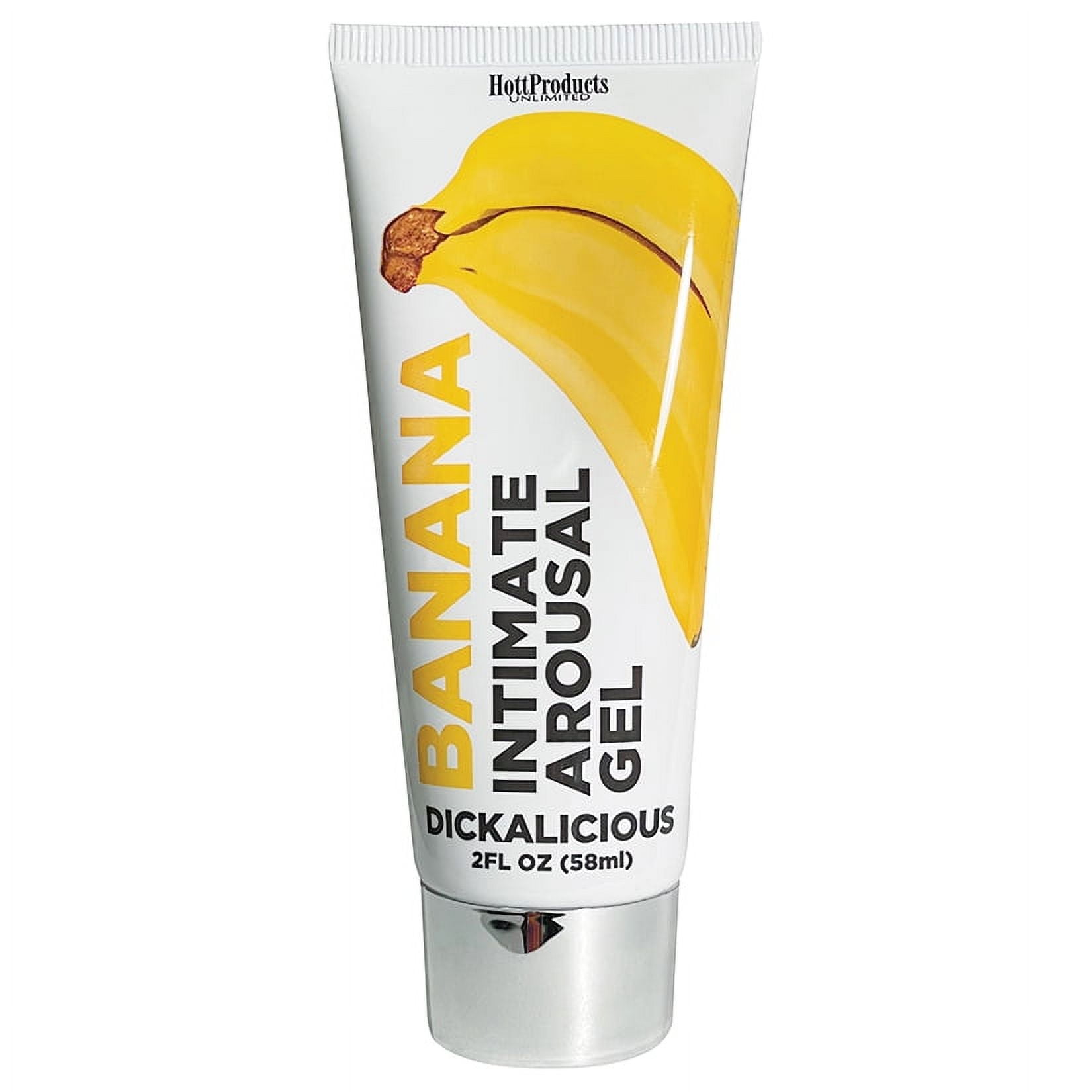Dickalicious Male Arousal Gel, Banana Flavor, Tingling Sensation, 2 oz ...