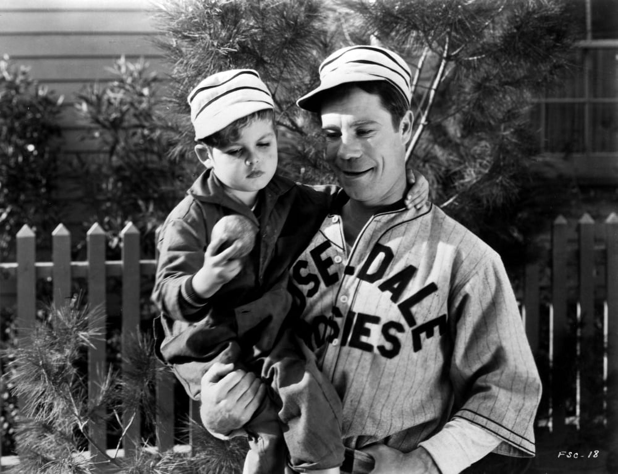 Dickie Moore In Black And White Photo Print 8 X 10