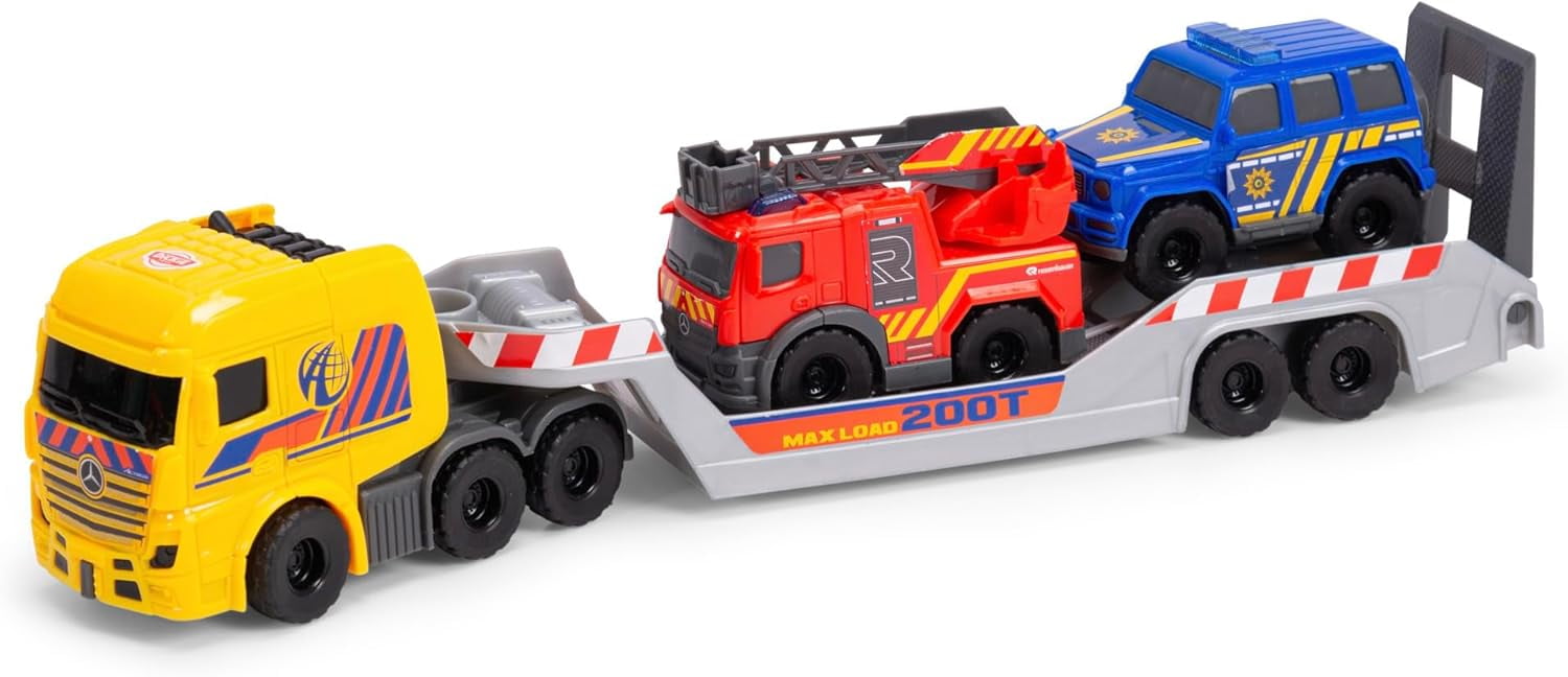 Dickie Toys 203715020 SOS Mini Tow Truck and 2 Vehicles Licensed by ...