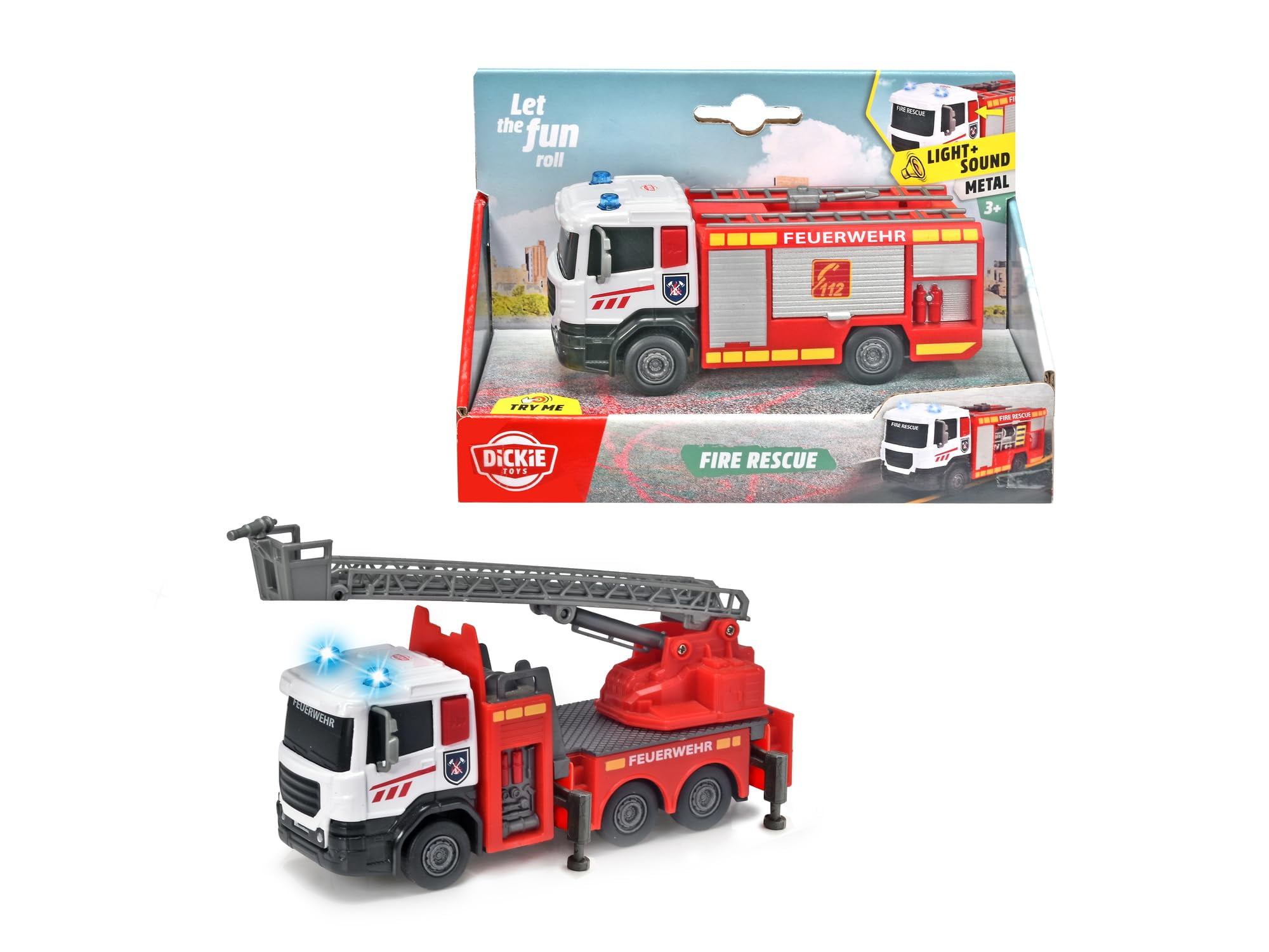 No Author Dickie Toys Fire Rescue, 2-sort.; Achtung: Zufällige Auswahl ...