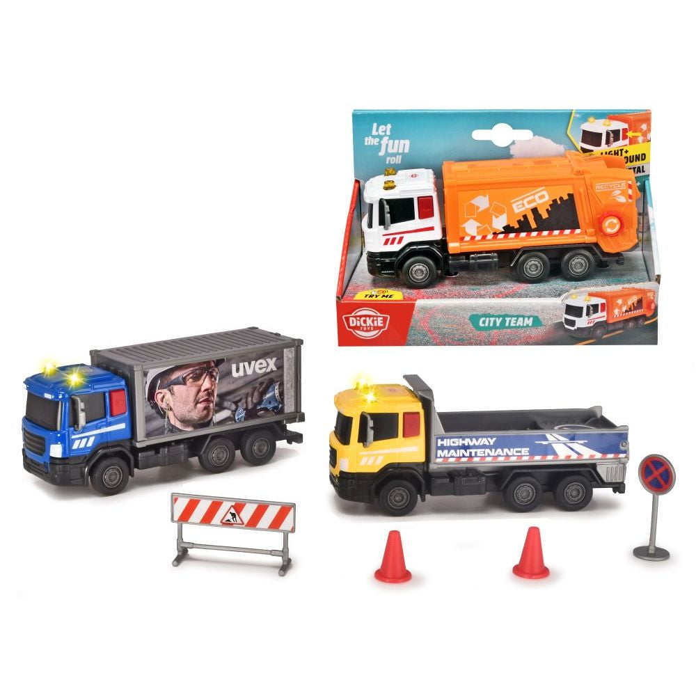 Dickie Toys, Scania City Team Toy Truck - Walmart.com