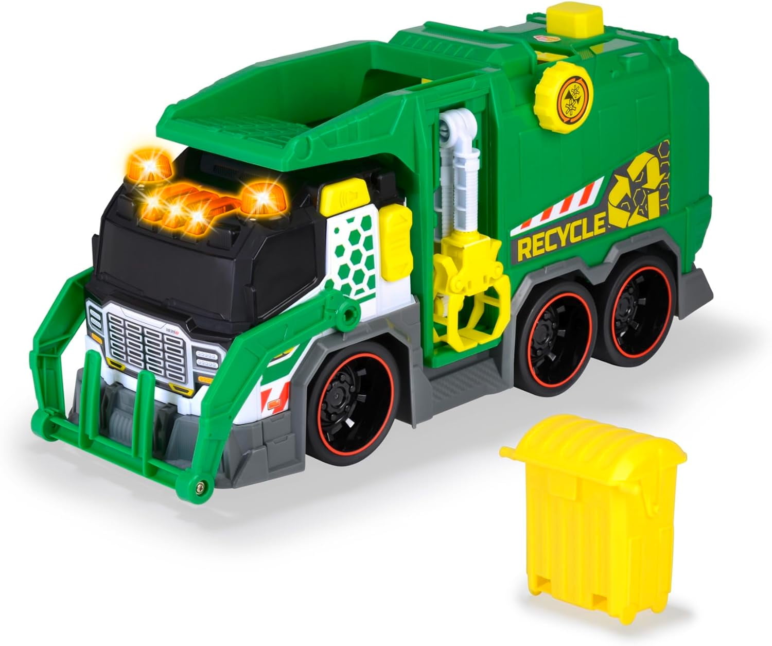 Dickie Toys Lights and Sounds Recycling Truck - Walmart.com