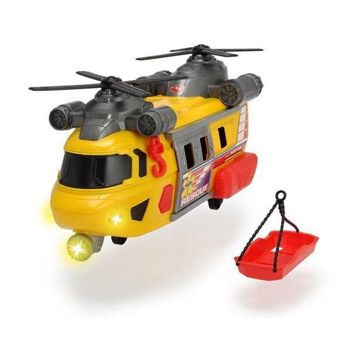 Dickie Yellow Rescue Helicopter 306004 - Walmart.com