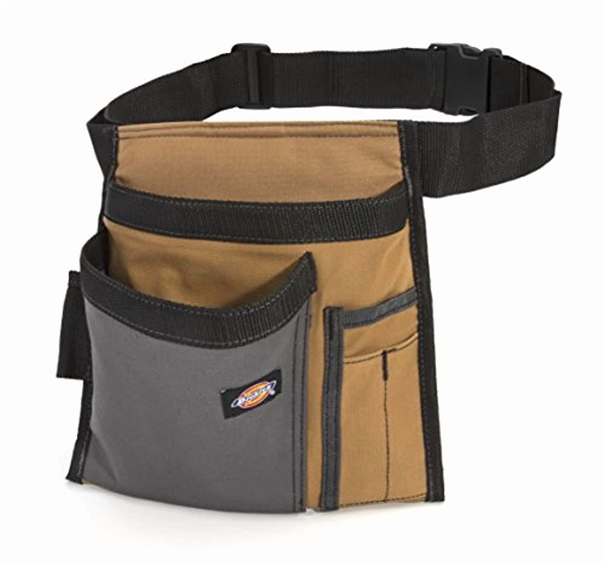 Dickies 5-Pocket Single Side Tool Belt Pouch/Work Apron for Carpenters ...