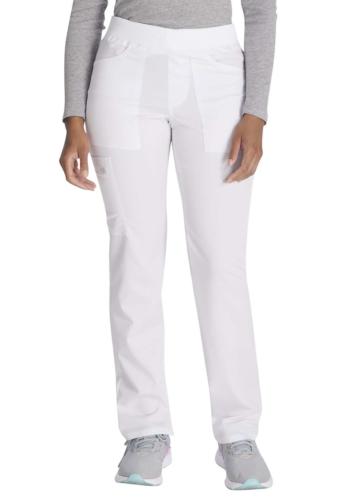 Dickies Balance Scrubs Pant For Women Mid Rise Tapered Leg Pull-on DK135 - Walmart.com