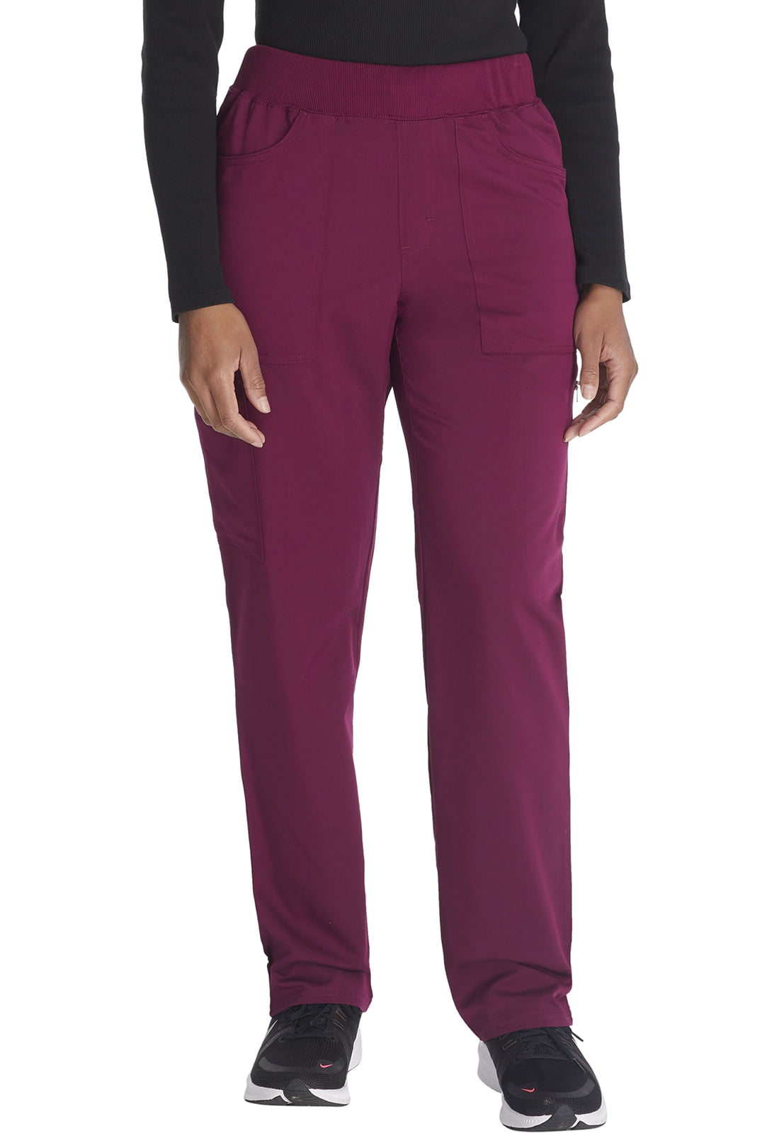 Dickies Balance Scrubs Pant For Women Mid Rise Tapered Leg Pull-on DK135 - Walmart.com