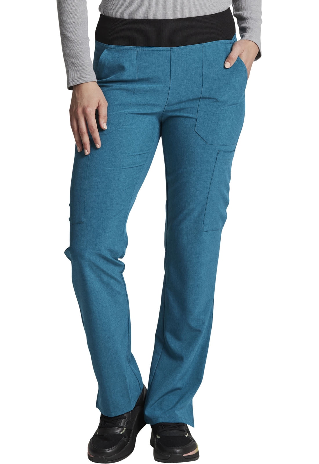 Dickies Balance Scrubs Pant For Women Mid Rise Tapered Leg Pull-on DK135 - Walmart.com