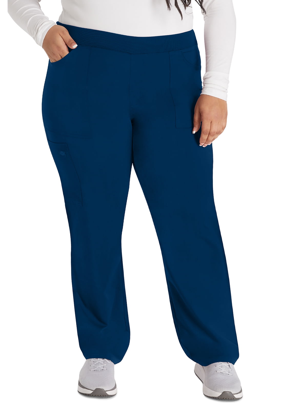 Dickies Balance Scrubs Pant For Women Mid Rise Tapered Leg Pull-on DK135 - Walmart.com