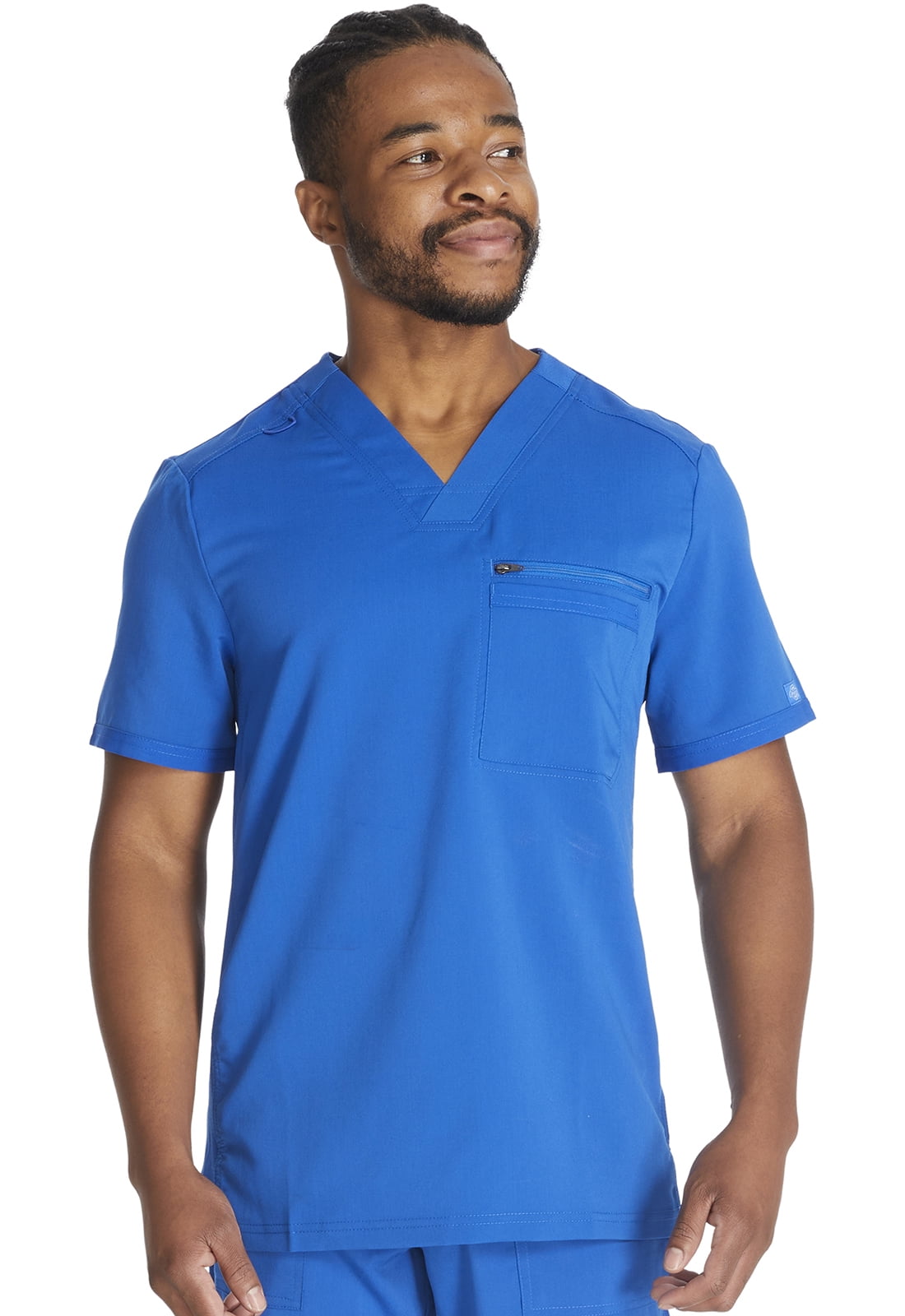Dickies Balance Scrubs Top For Men Tuckable V-Neck DK865 - Walmart.com