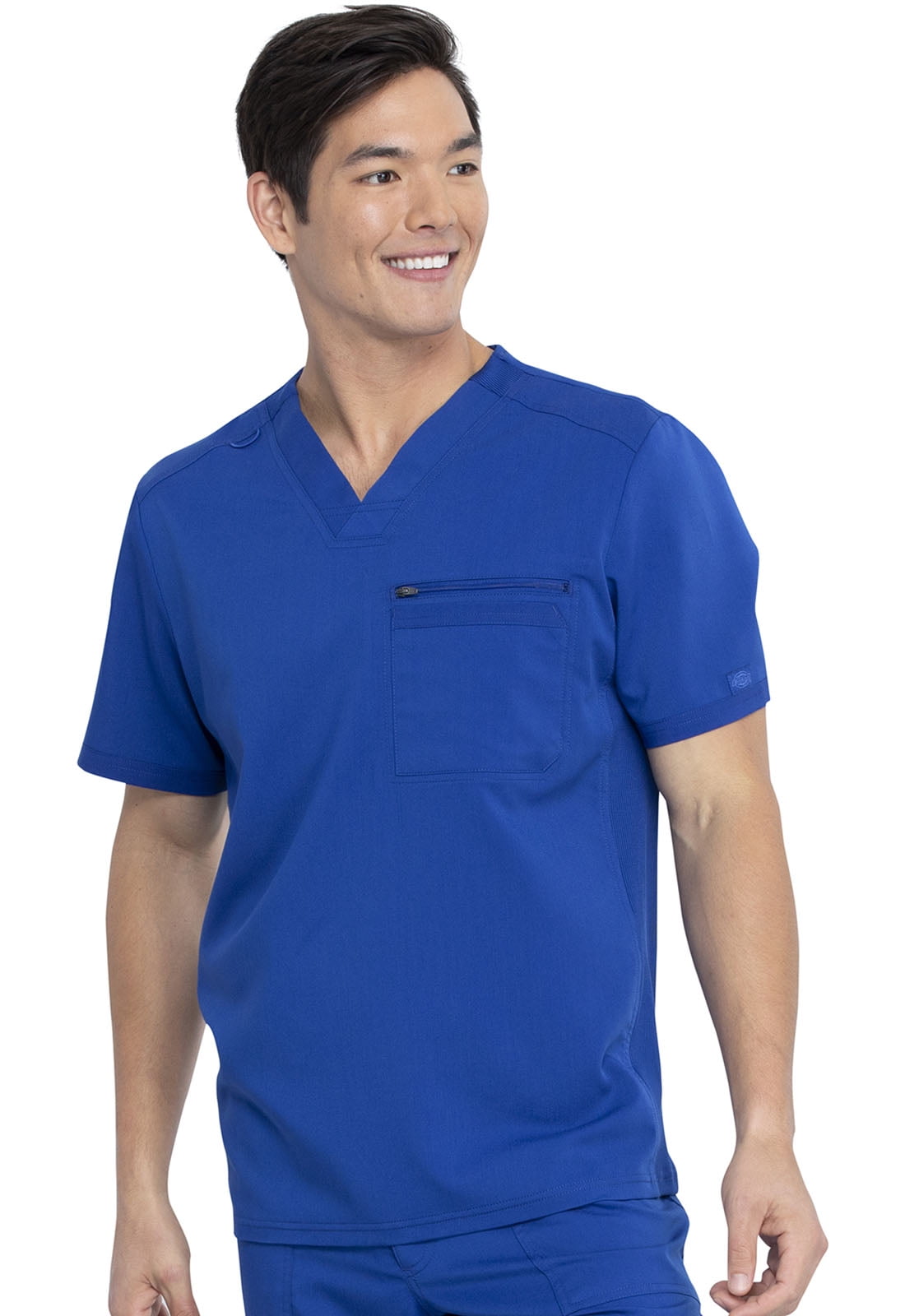 Dickies Balance Scrubs Top For Men Tuckable V-Neck DK865 - Walmart.com