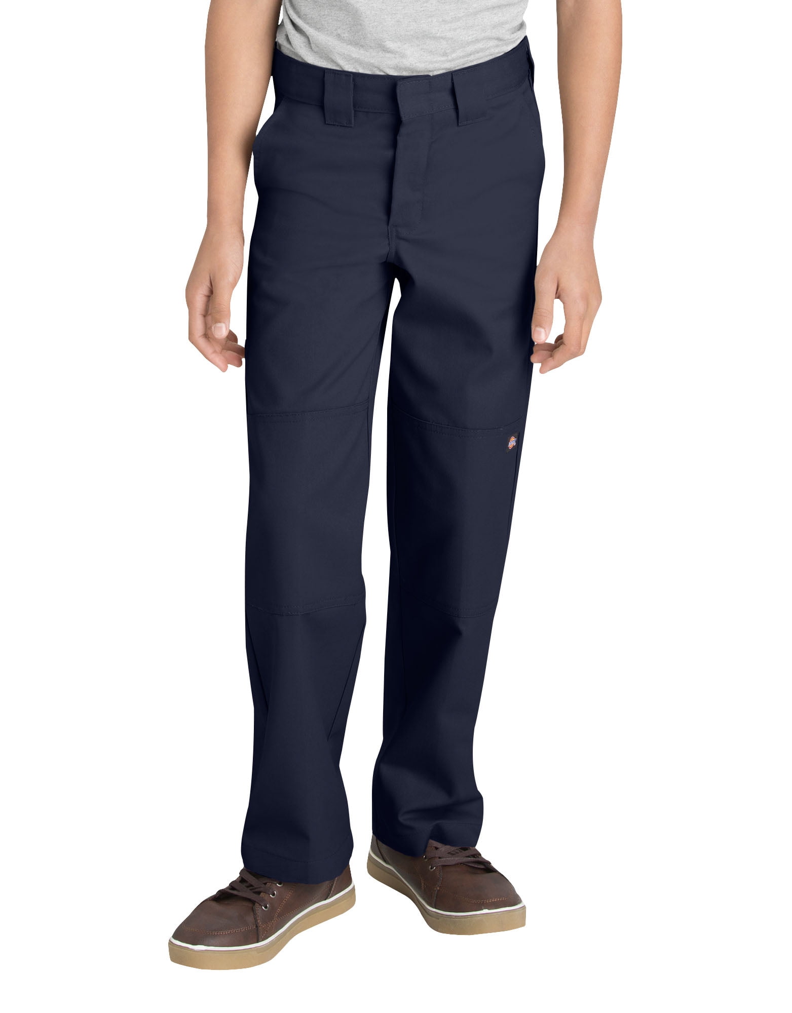 Dickies Boys' School Uniforms Husky Size FlexWaist Straight Leg Double ...