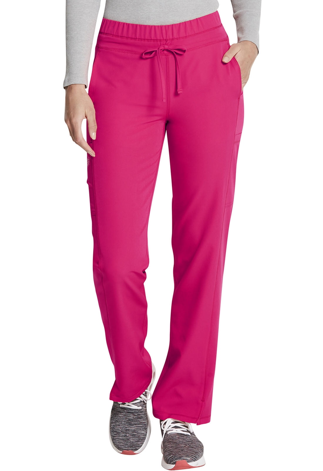 Dickies Dynamix Medical Scrubs Pant for Women Mid Rise Straight Leg Drawstring DK130 - Walmart.com