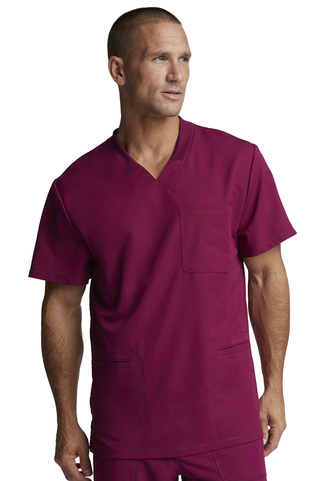 Dickies Dynamix Scrubs Top for Men V-Neck DK640 - Walmart.com