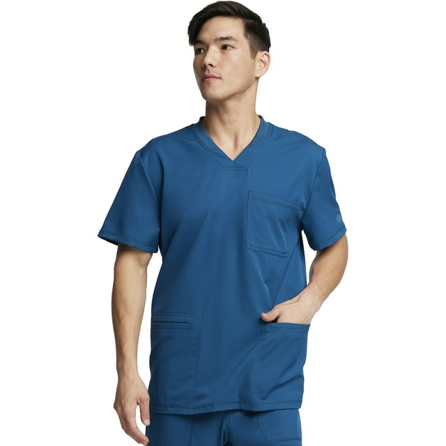 Dickies Dynamix Scrubs Top for Men V-Neck DK640 - Walmart.com