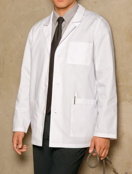 Dickies EDS Professional Scrubs Lab Coats for Men 31" Consultation ...