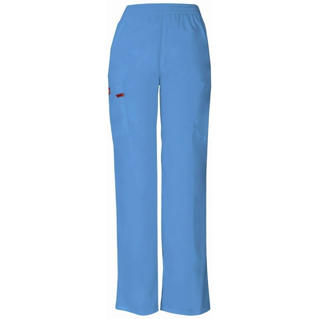 Dickies EDS Signature Scrubs Pant for Women Natural Rise Tapered Leg ...