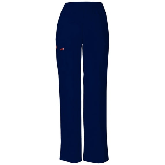 Dickies EDS Signature Scrubs Pant for Women Natural Rise Tapered Leg Pull-On 86106T, M Tall ...