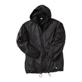 Dickies Men's Fleece Lined Hooded Nylon Jacket, Ripstop, Water ...