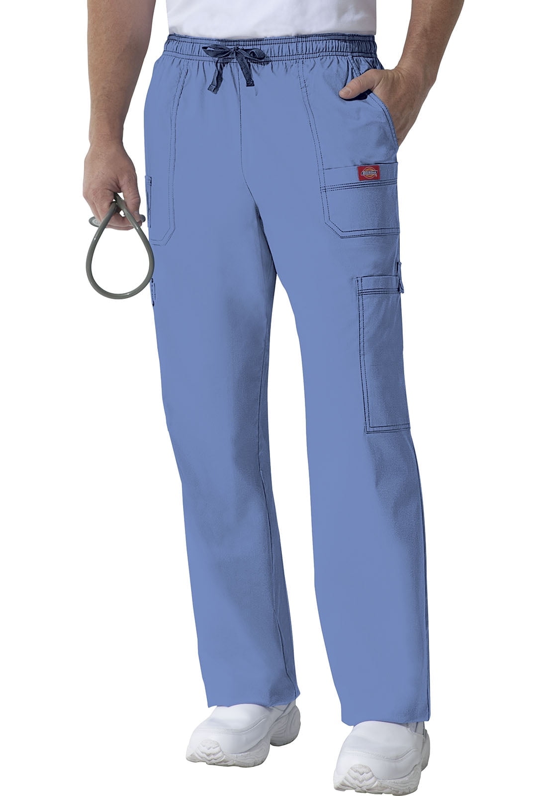 Dickies Gen Flex Scrubs Pant for Men Drawstring Cargo 81003 - Walmart.com
