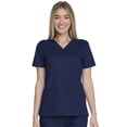 Dickies Genuine Industrial Strength Scrubs Top for Women V-Neck GD600 ...