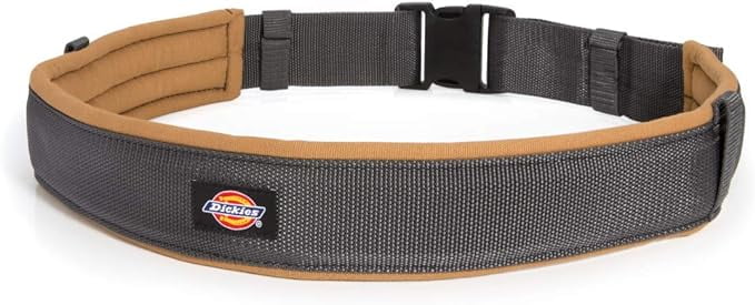 Dickies Heavy-Duty Padded Work Belt for Contractors, Quick-Release ...