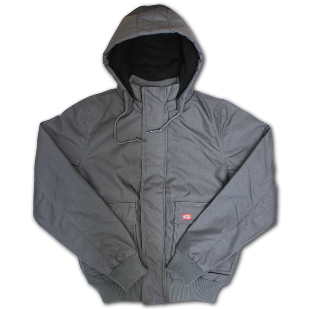 Dickies Keane 6.6 Clothing Jacket Charcoal with Detachable Hood, Water Repellent & Breathable ...