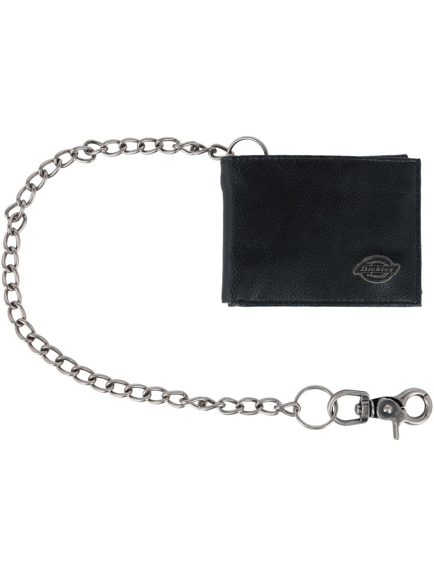 Dickies Leather Bifold Chain Wallet (Men) - Walmart.com