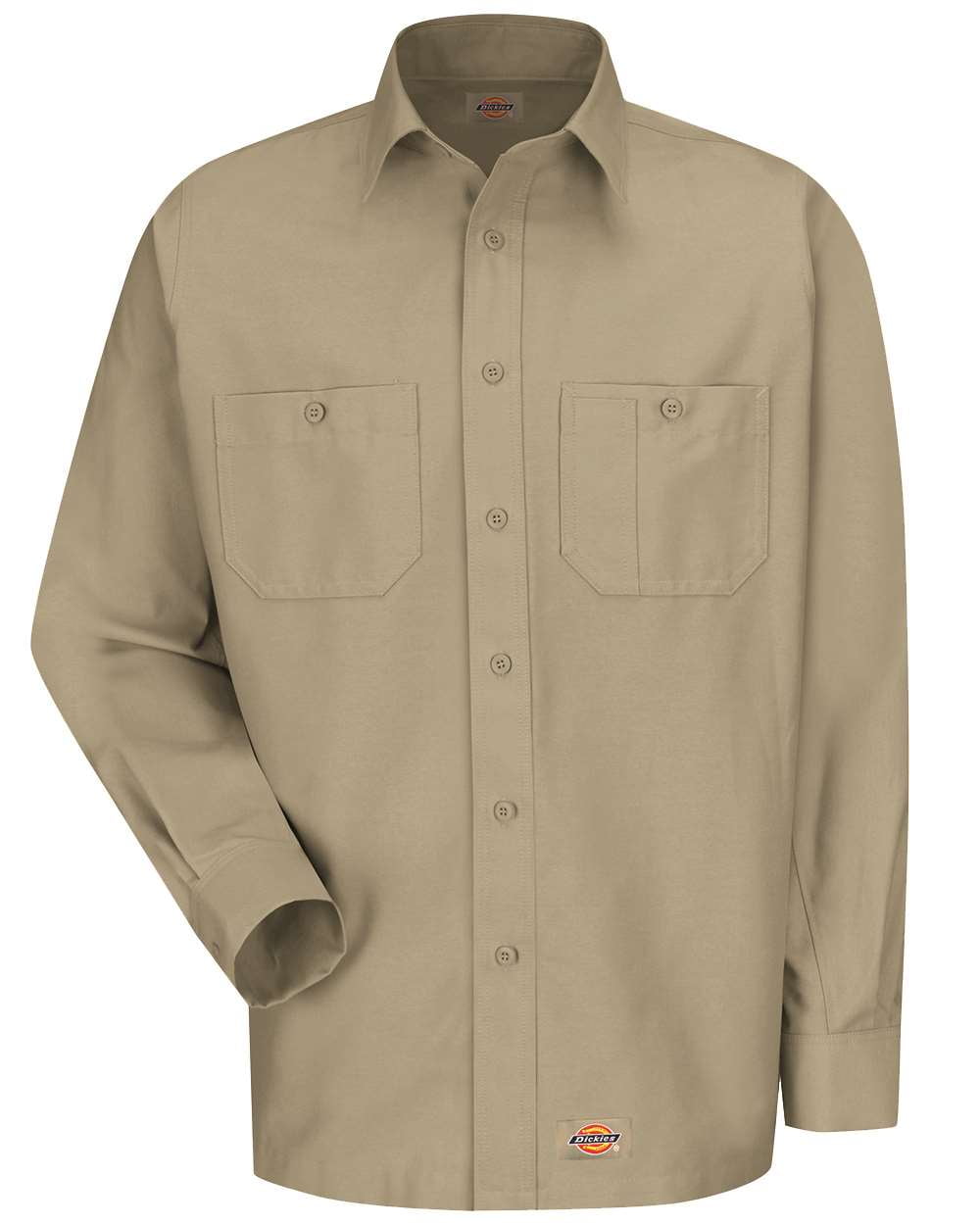 Dickies Long Sleeve Work Shirt Tall Sizes Size up to 2XLT - Walmart.com