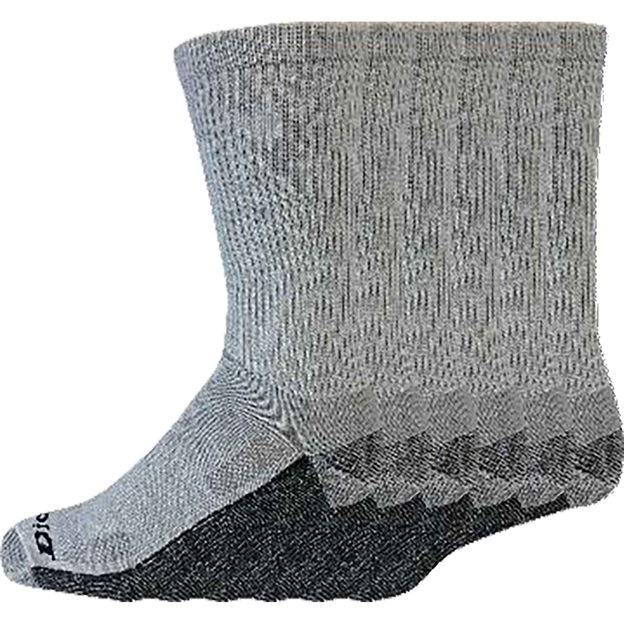 Dickies Men's 6 pairs Dri-Tech Ultra Light Crew Socks, Sizes 6-12, Grey ...