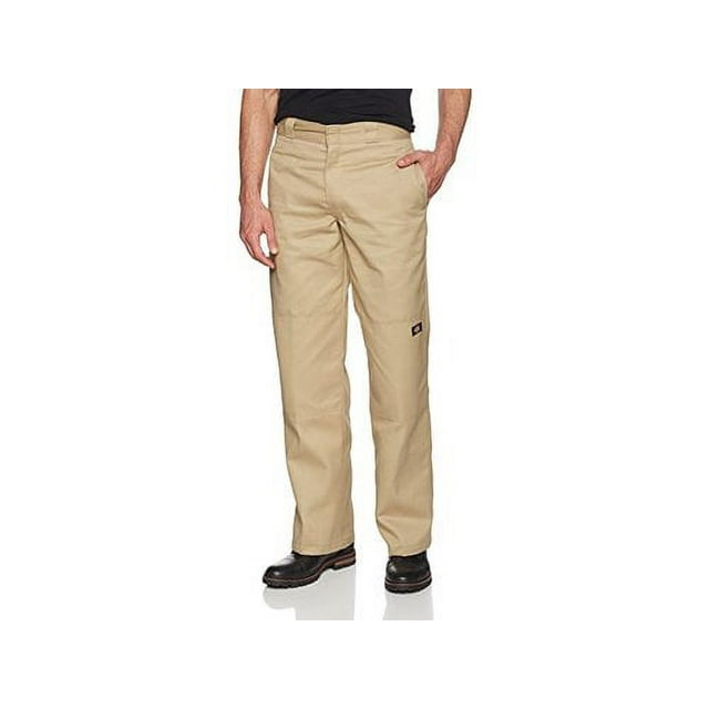 Dickies Men's 85283 Loose Fit Double Knee Cell Phone Pocket Work Pants KH 36X34 - Walmart.com