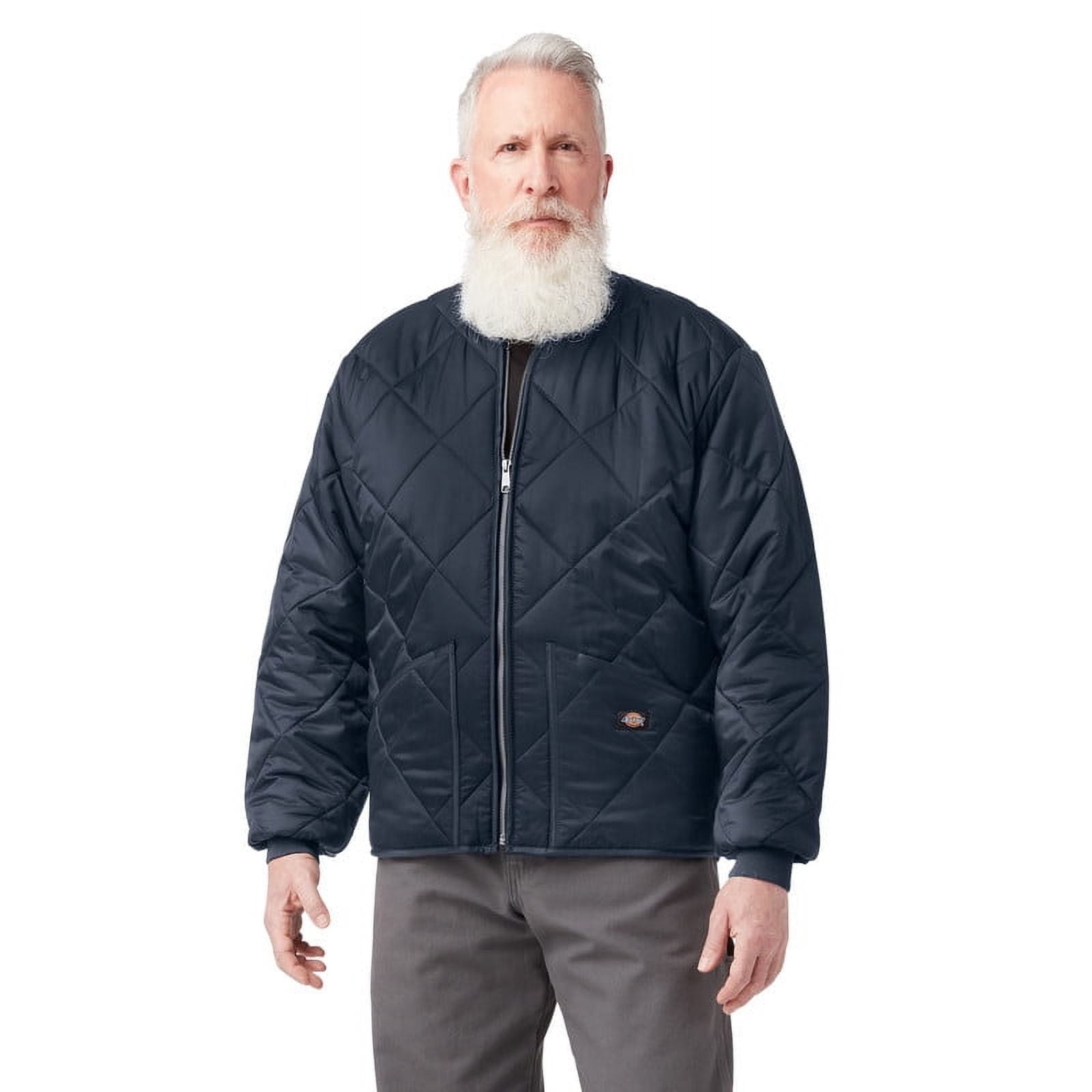 Dickies Men's Diamond Quilted Jacket - Walmart.com
