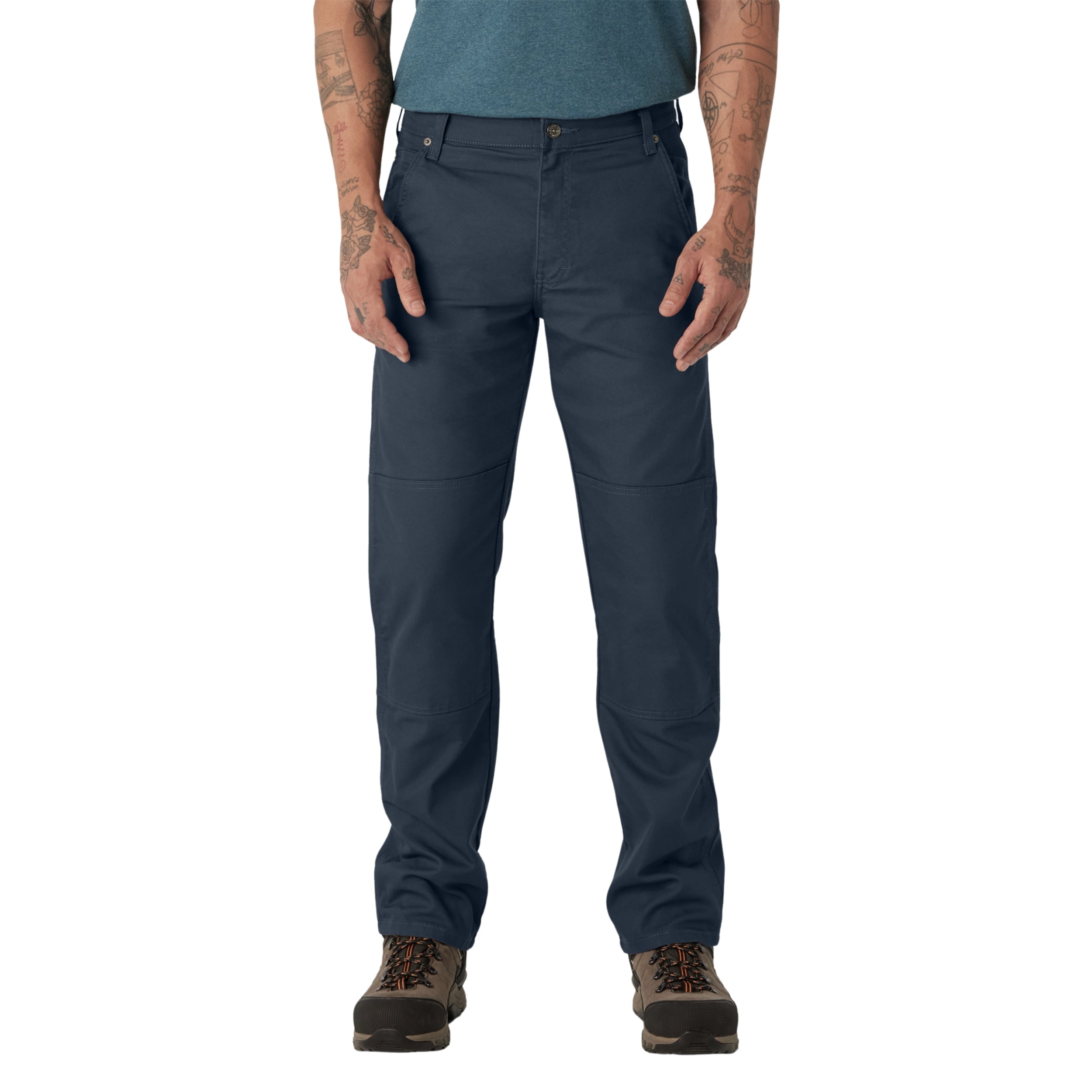 Dickies Men's FLEX Regular Fit Duck Double Knee Pants - Walmart.com