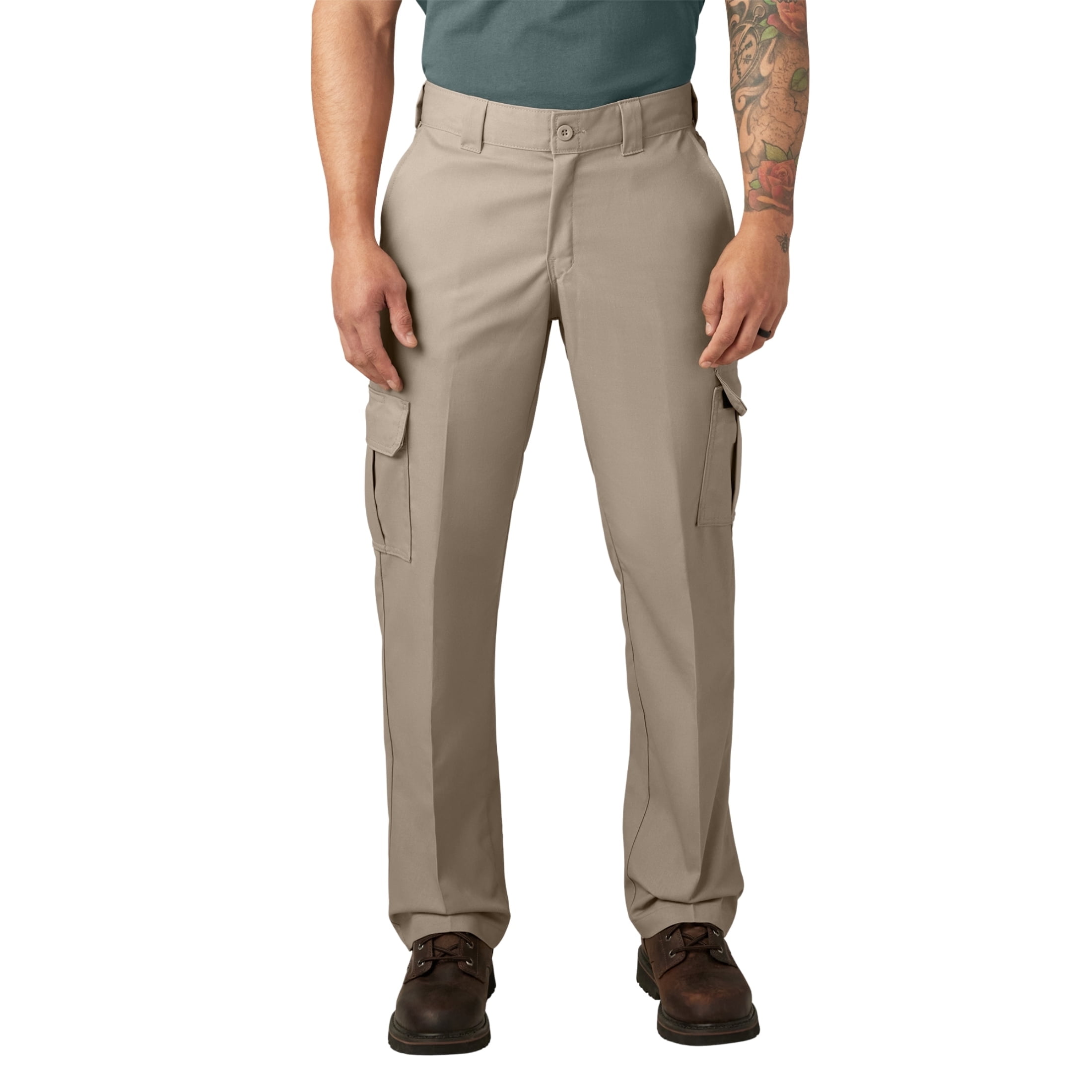 Dickies Men's FLEX Relaxed Fit Cargo Pants – Durable Stretch Workwear ...