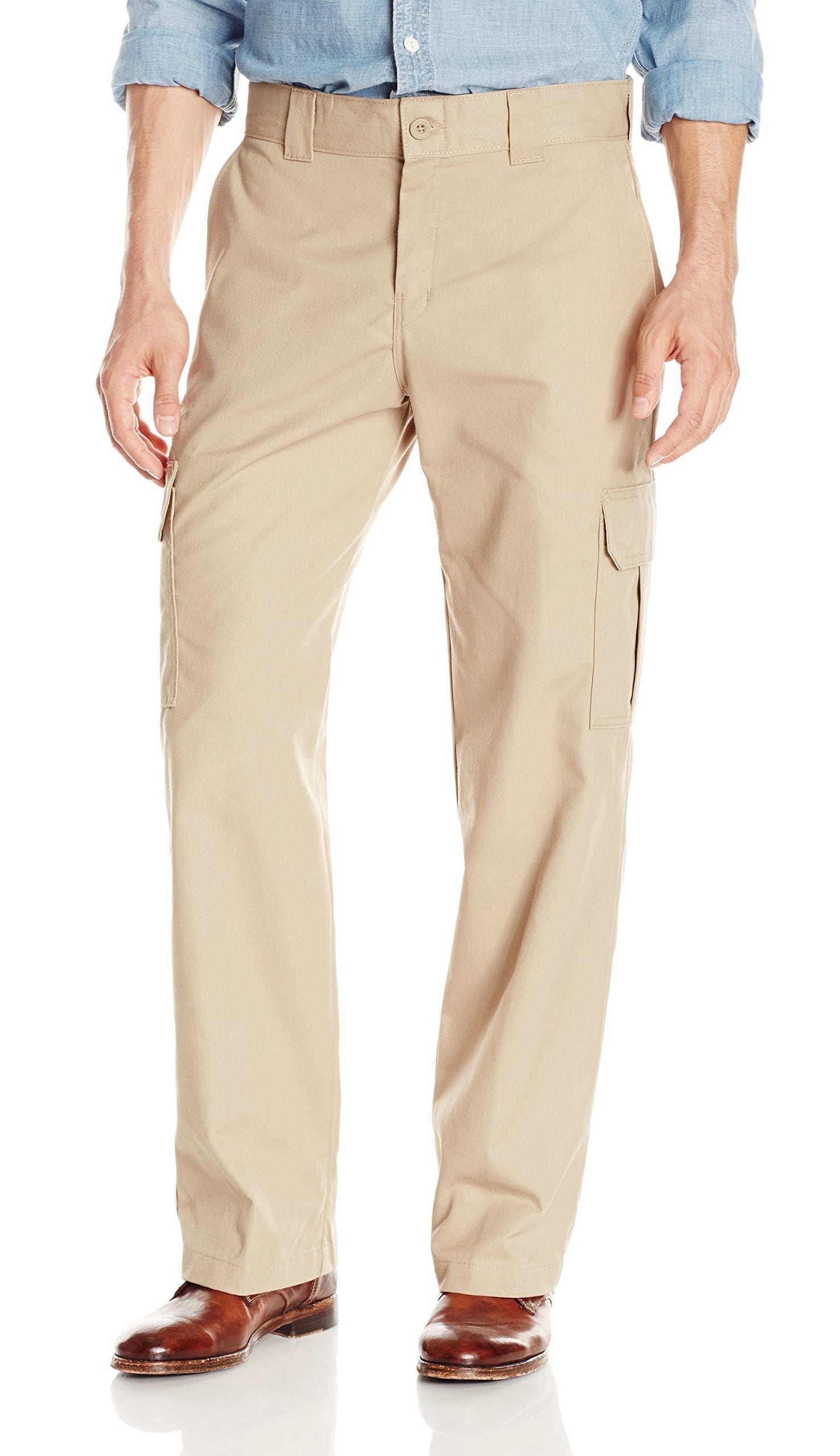 Dickies Men's FLEX Relaxed Fit Cargo Pants, Desert Sand, 36X30 ...
