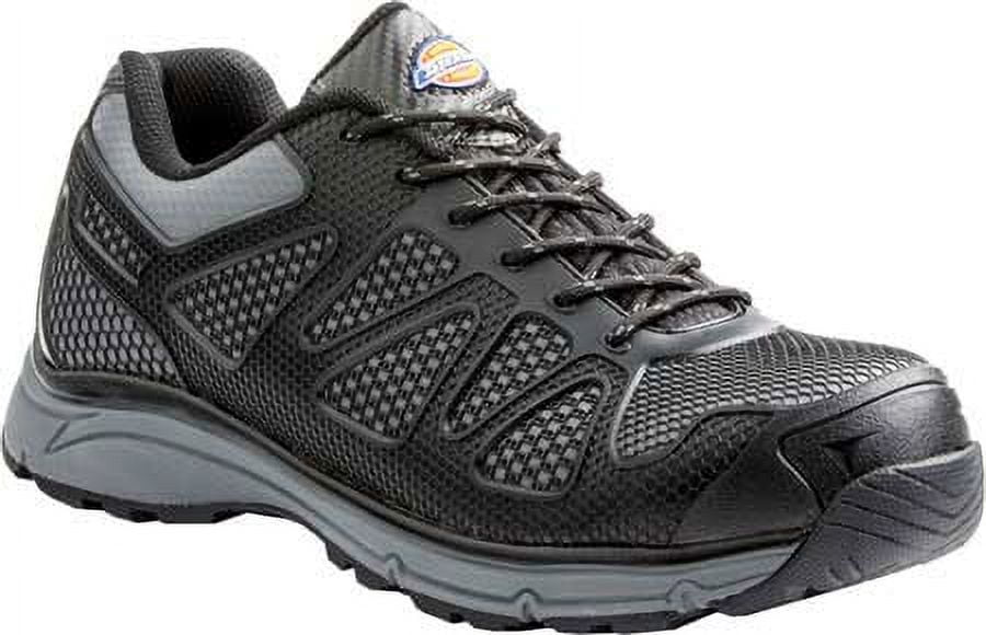 Dickies Men's Fury Low Steel Toe Sneakers Black Mesh Rubber 14 M ...