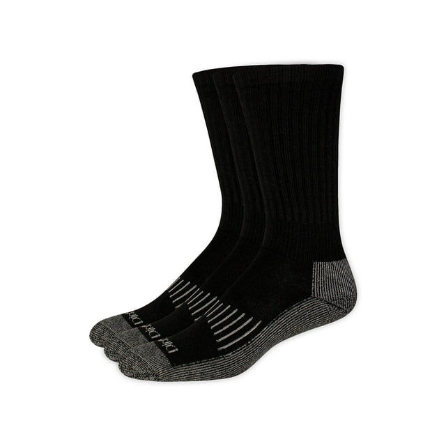 Dickies Men's Heavyweight Crew Sock, 3 Pack Genuine - Walmart.com