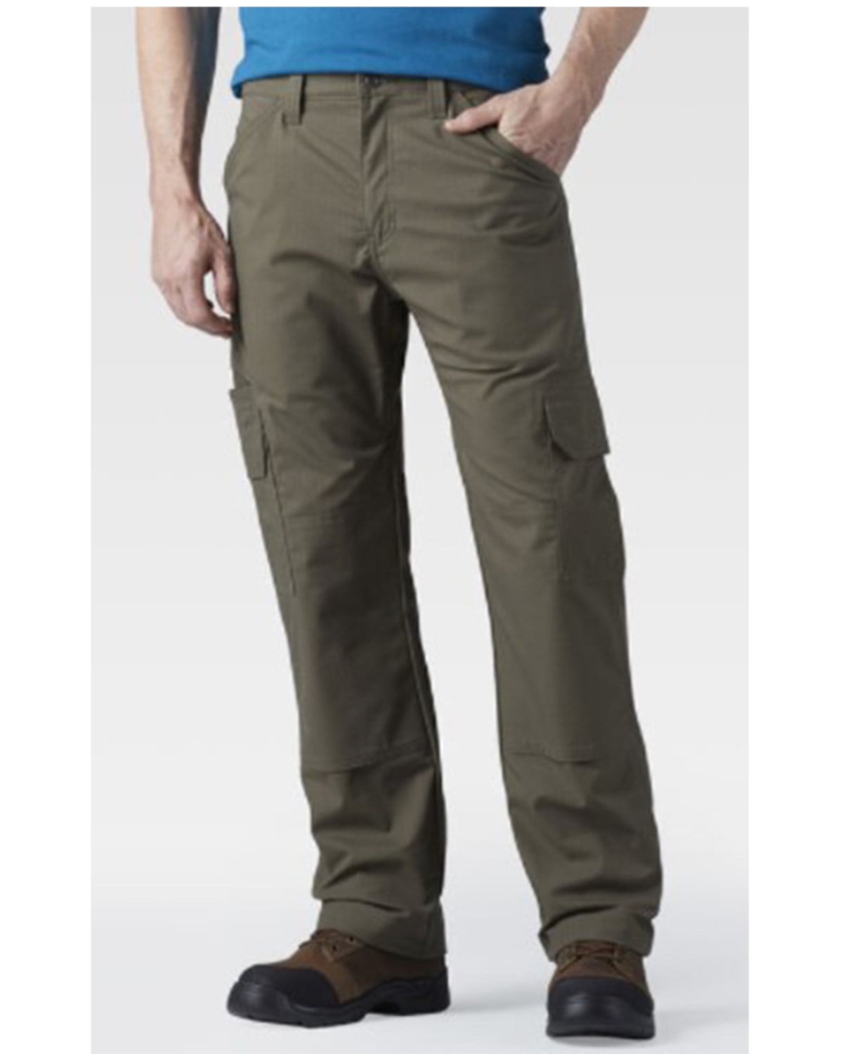 Dickies Men's Moss Green Duratech Ranger Ripstop Cargo Work Pants ...